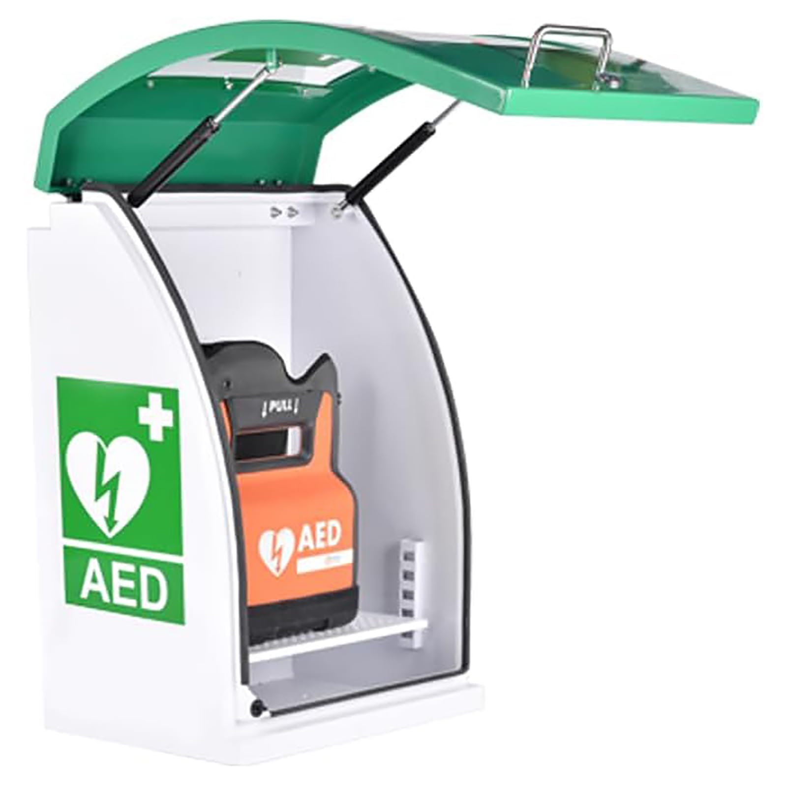 Buy AED Defibrillator Storage Cabinet, Cardiac Defibrillator Steel ...