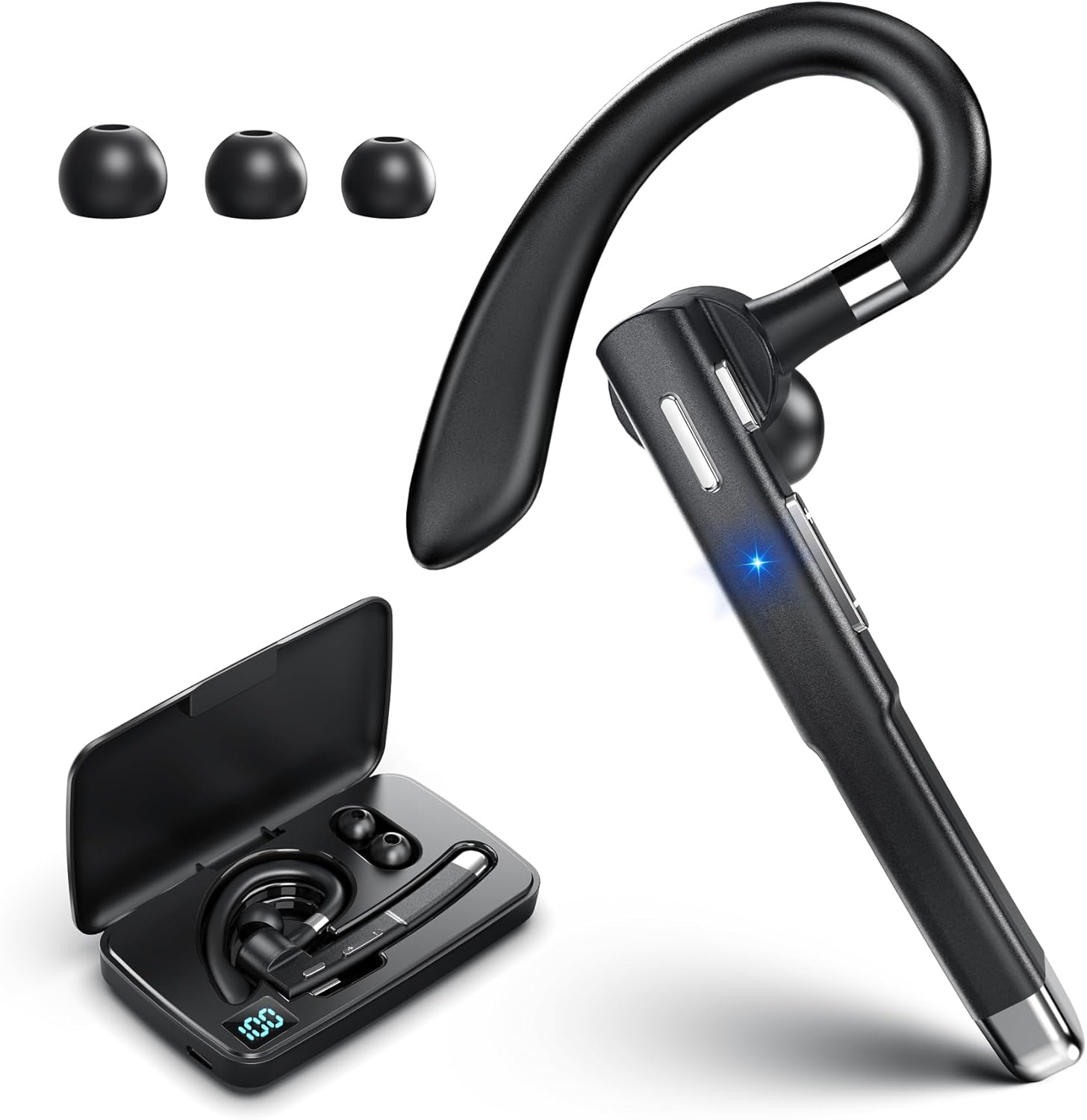 Amazon.com: Bluetooth Headsets, Wireless Bluetooth 5.4 Earbuds with ...