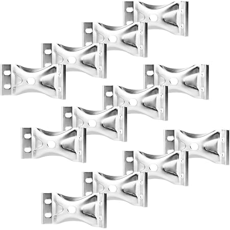 Amazon.com: POWERTEC 71428 Surface Mount Corner Brackets with Mounting ...