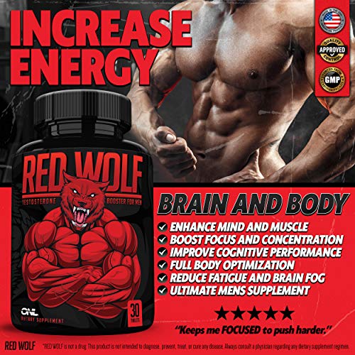 Reviews for Red Wolf Testosterone Booster for Men - Enlargement ...
