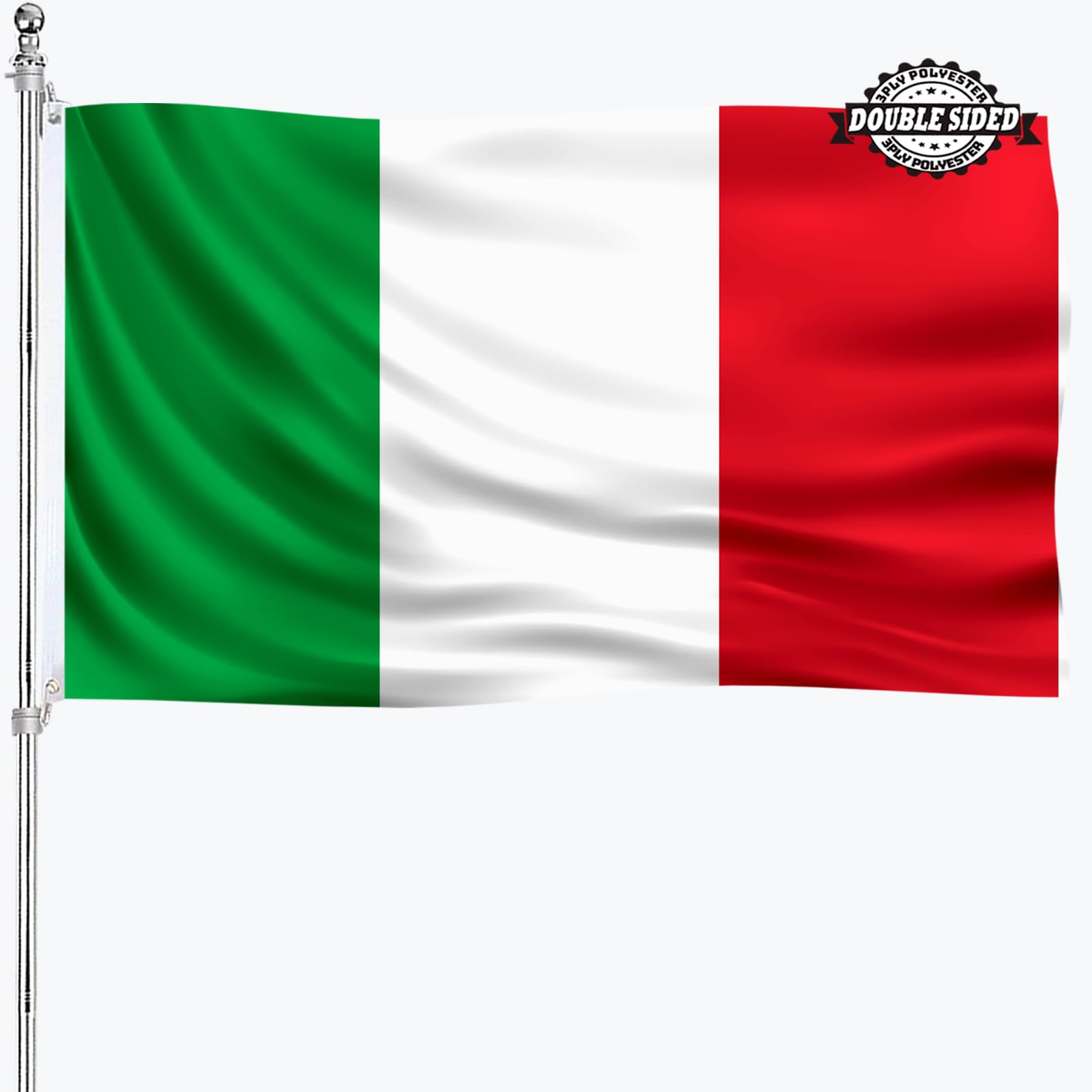Snapklik.com : Italian Italy Flag 3x5 Double Sided Outdoor National ...
