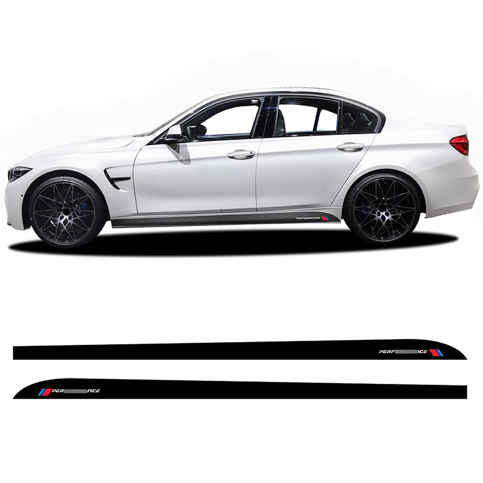Ysgadh Car Side Skirt Stripe Decal Decals For Bmw M3 | Desertcart Sri Lanka