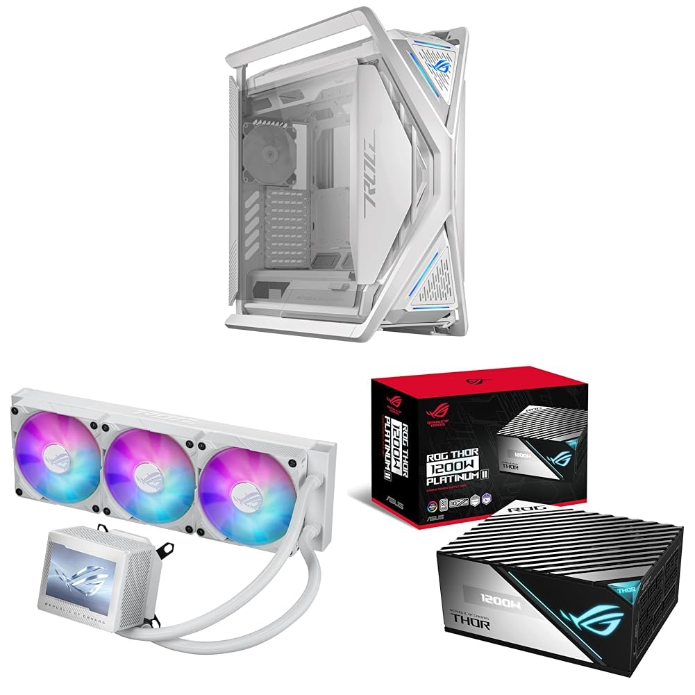 Amazon.com: ASUS ROG Hyperion GR701 EATX Full-Tower Computer case & ROG ...