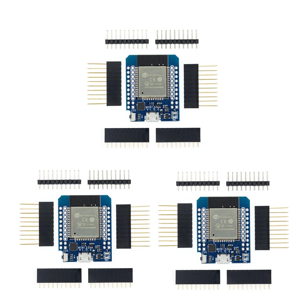 ESP32 Mini ESP-WROOM-32 Development Board WLAN WiFi Bluetooth IoT ...