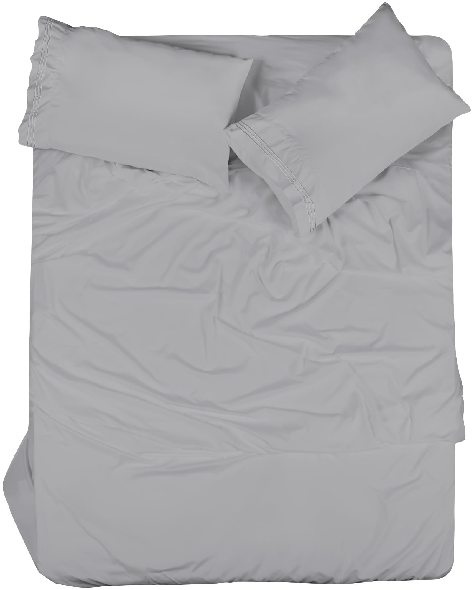 Amazon.com: ROYALE LINENS 4 Piece King Sheets Set - Soft Brushed 1800 ...