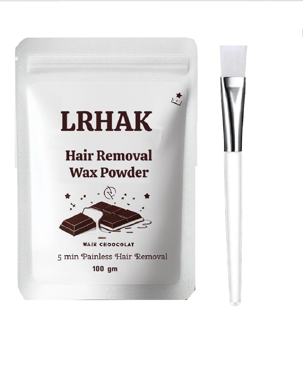 Buy LRHAK Wax Powder for Hair Removal Women Chocolate Wax Powder Bikini ...