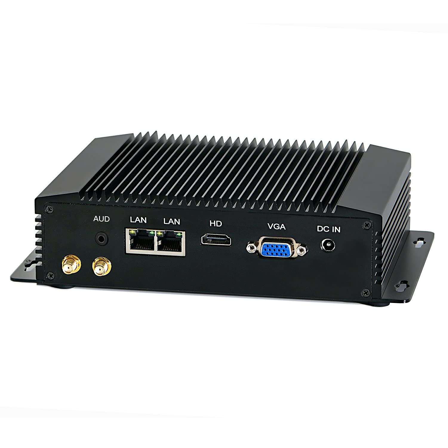 Buy HUNSN Industrial Embedded PC, Fanless Mini Computer, IPC, Intel ...