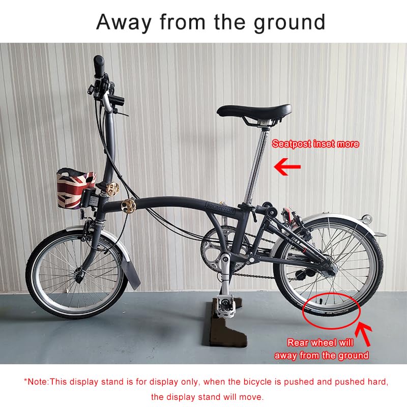 London Craftwork Parking Repair Display Rack for Brompton (Black ...