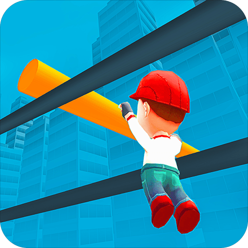 Roof Run Rails: Stick Slide Game – Hyper Casual Runner Adventure with ...