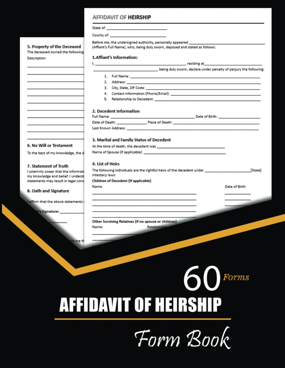 Affidavit of Heirship Form Book: Establish Inheritance Rights