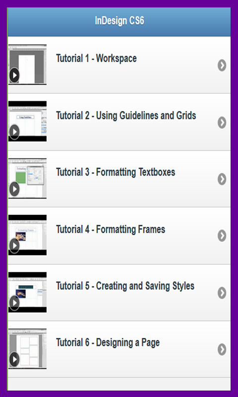 Adobe InDesign CS6 tutorial:Amazon.com:Appstore for Android