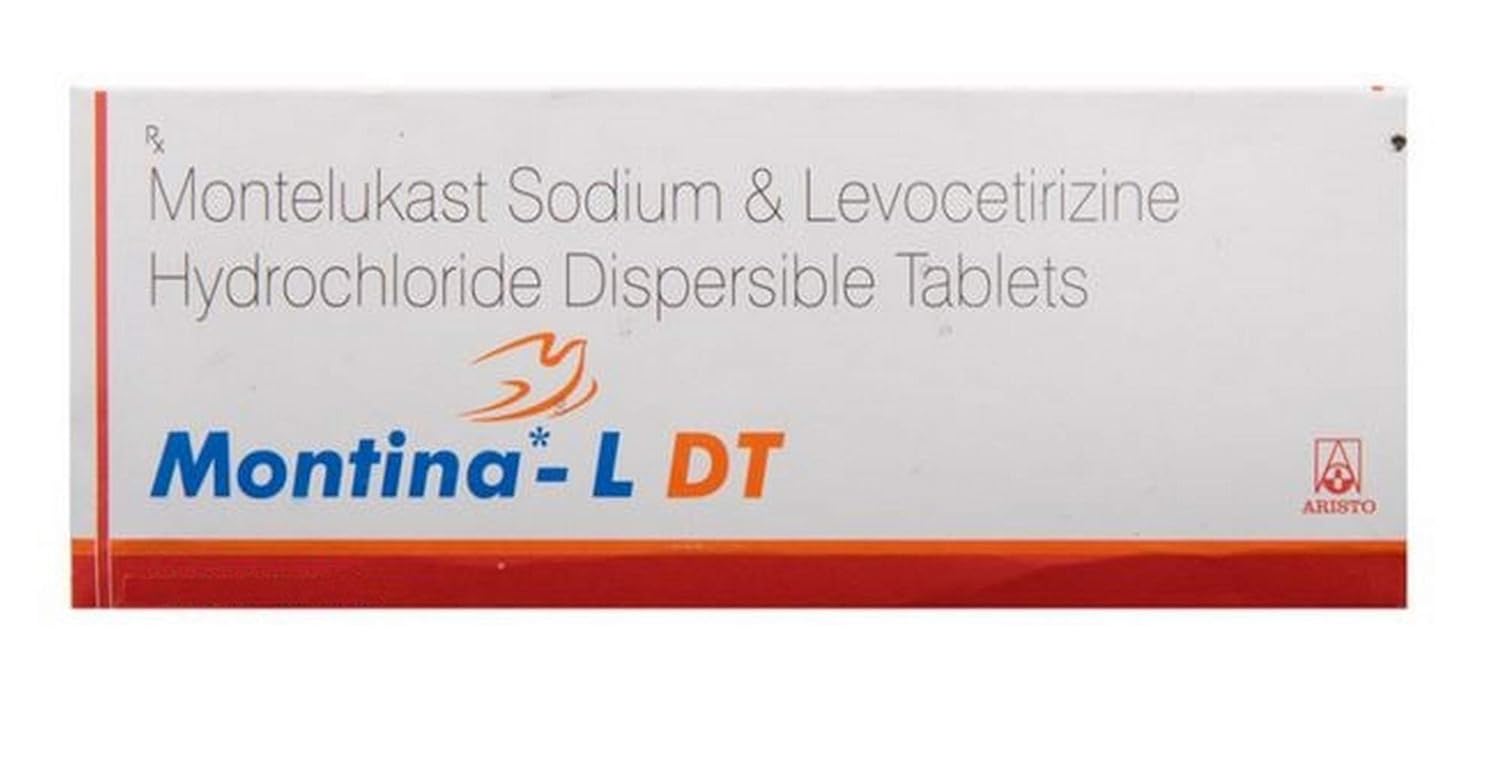 Montina-L DT - Strip of 10 Tablets : Amazon.in: Health & Personal Care