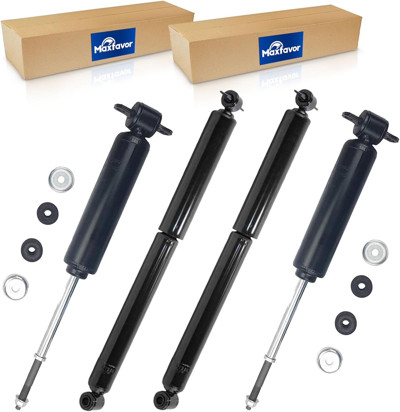 Amazon.com: Maxfavor RWD Front Rear Shocks Compatible with Chevy Blazer ...