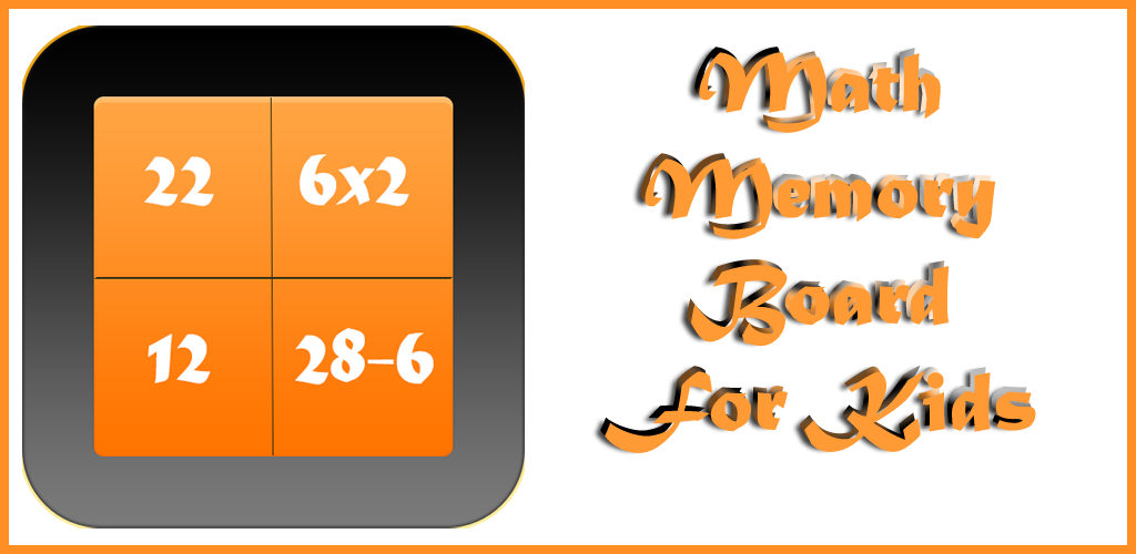 Math Memory Board For Kids:www.amazon.com:Appstore for Android