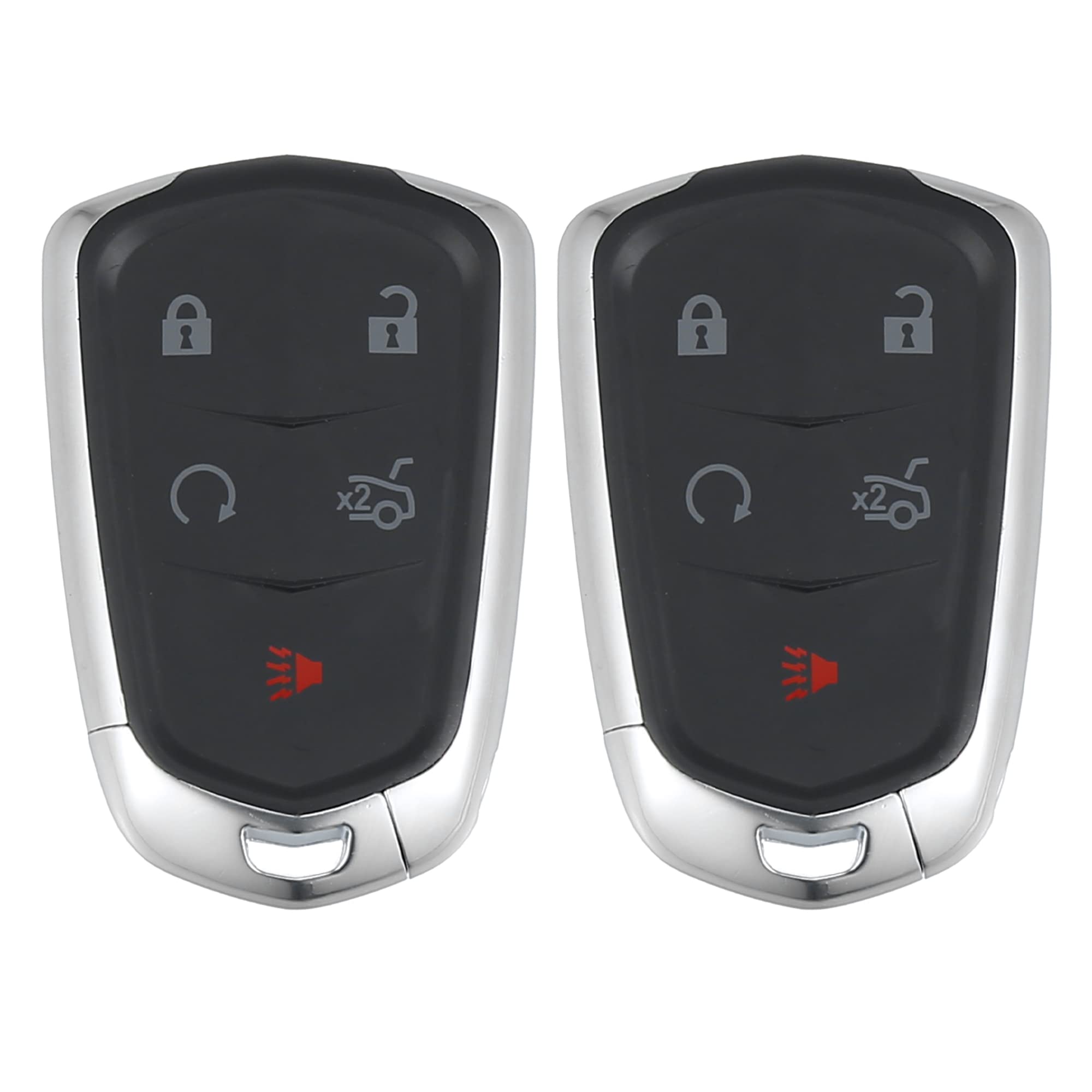 Amazon.com: X AUTOHAUX 2pcs 315MHz HYQ2AB 5 Button Car Keyless Entry ...