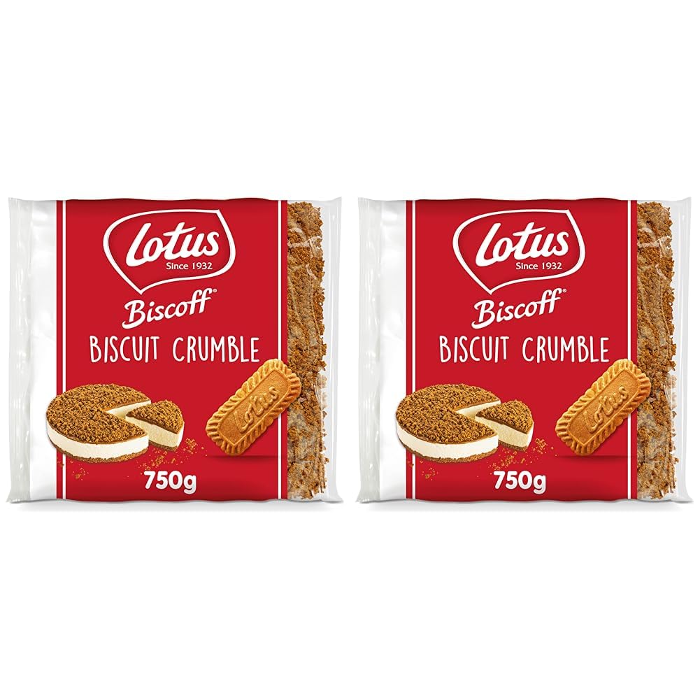Lotus Biscoff Crumble - Crushed Biscoff Biscuits - Biscuit Crumb ...
