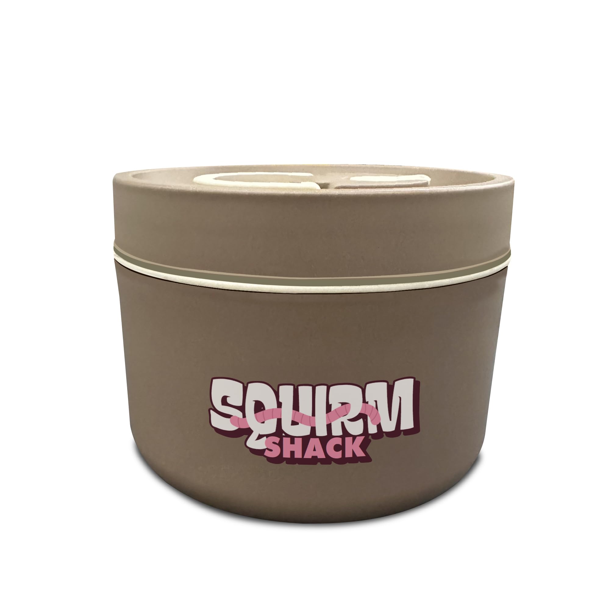 Amazon.com: Squirm Shack Insulated Fishing Bait Container, Stainless ...