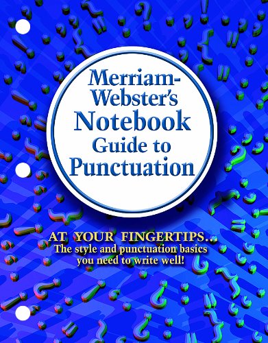 Amazon.com: Merriam-Webster's Notebook Guide to Punctuation ...