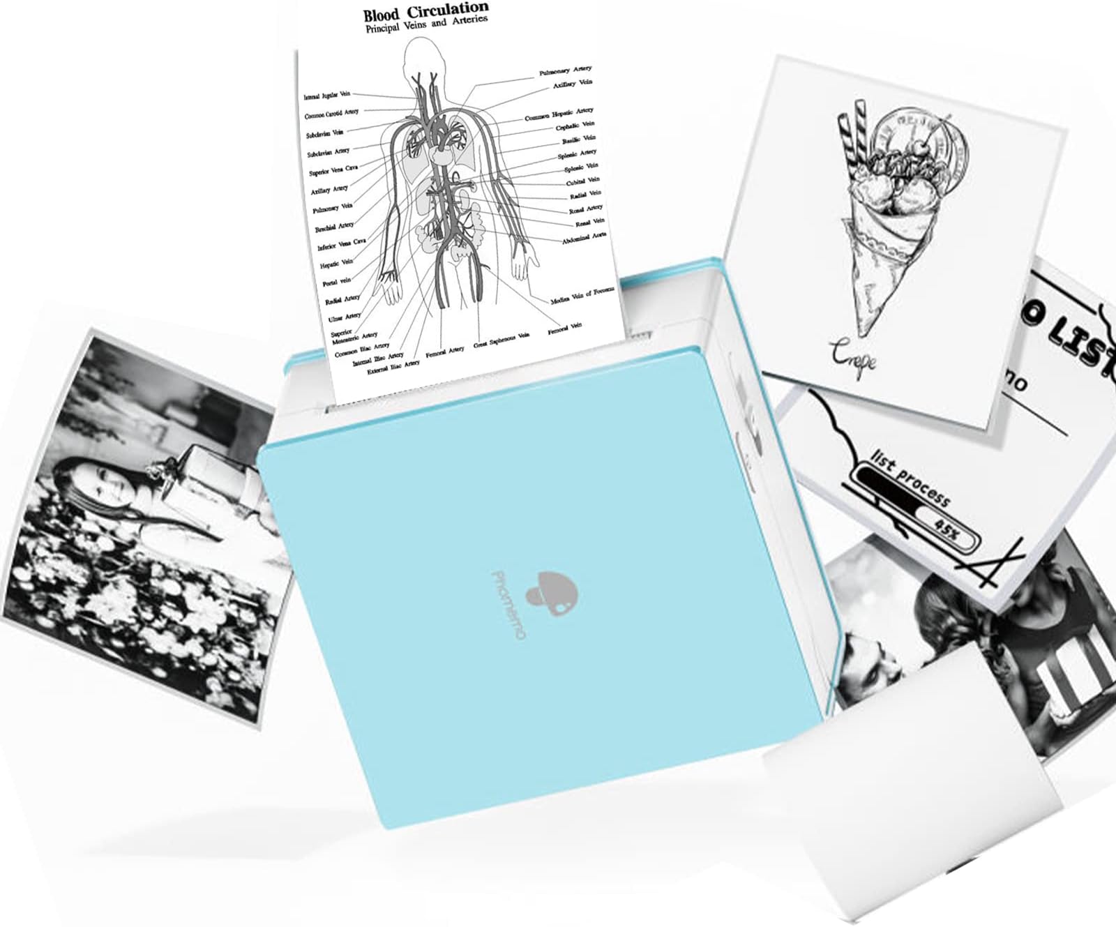 Amazon.com: Nelko Sticker Printer, PM230 Print Pod Mini Bluetooth ...