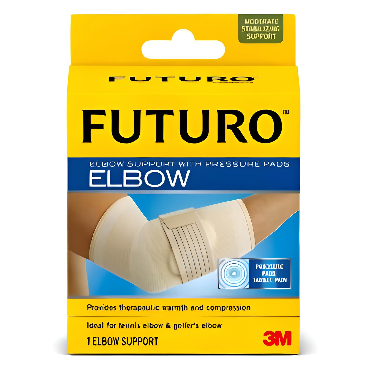 Amazon.com: 3M 47862EN Health Care Elbow Support with Pressure Pads ...