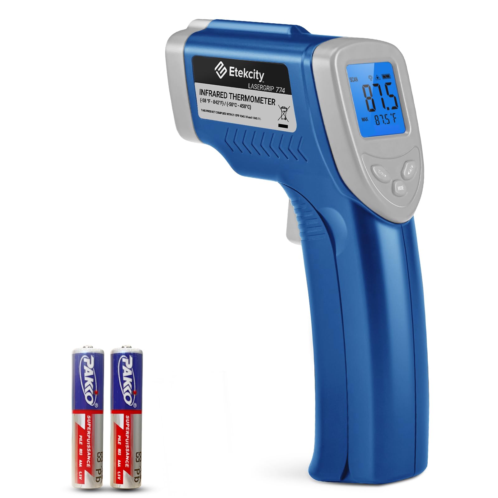 Snapklik.com : Infrared Thermometer Upgrade 774, Heat Temperature Temp ...