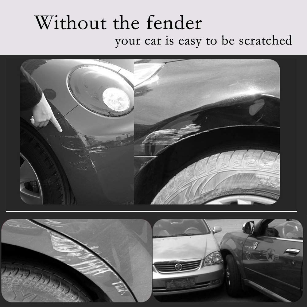 Wheel Well Trim 3/6 Meters Car Fender Flares Arch Wheel Eyebrow Auto ...