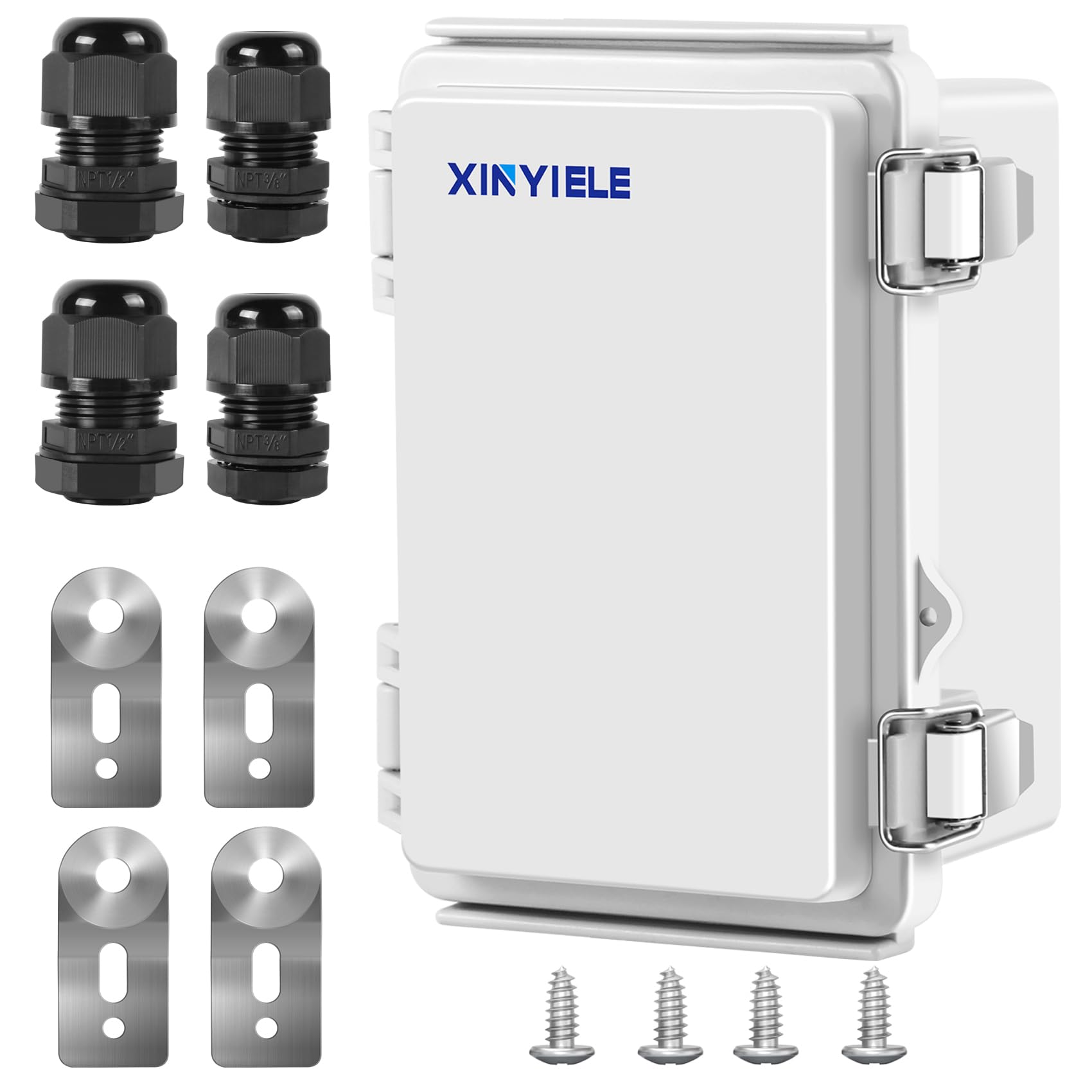 XINYIELE Waterproof Outdoor Project ABS Plastic Junction Box IP67 ...