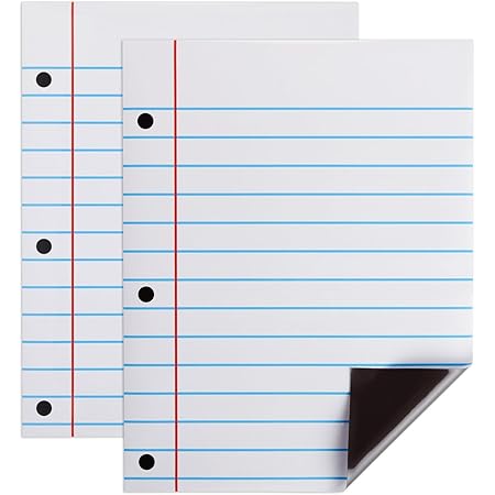 Amazon.com: Learning Resources Giant Sized Magnetic Notebook Paper ...