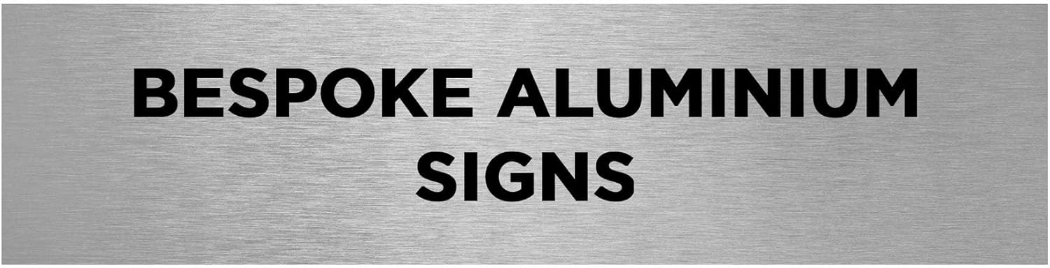 Slimline Aluminium Custom Office Door Sign by ViroDisplay® – Rigid ...