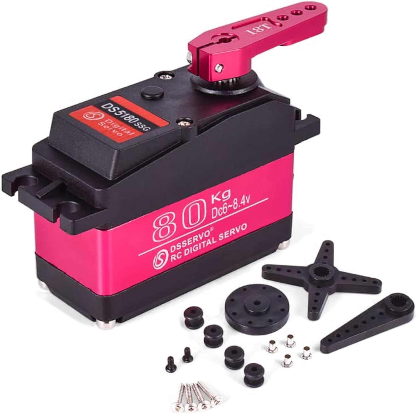 Amazon.com: Palumma RC Servo Steering Servo, Metal Gear Digital Servo ...
