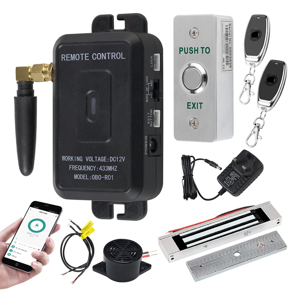 QTTYELOK WiFi Tuya APP Access Control System Kit Wireless Remote ...
