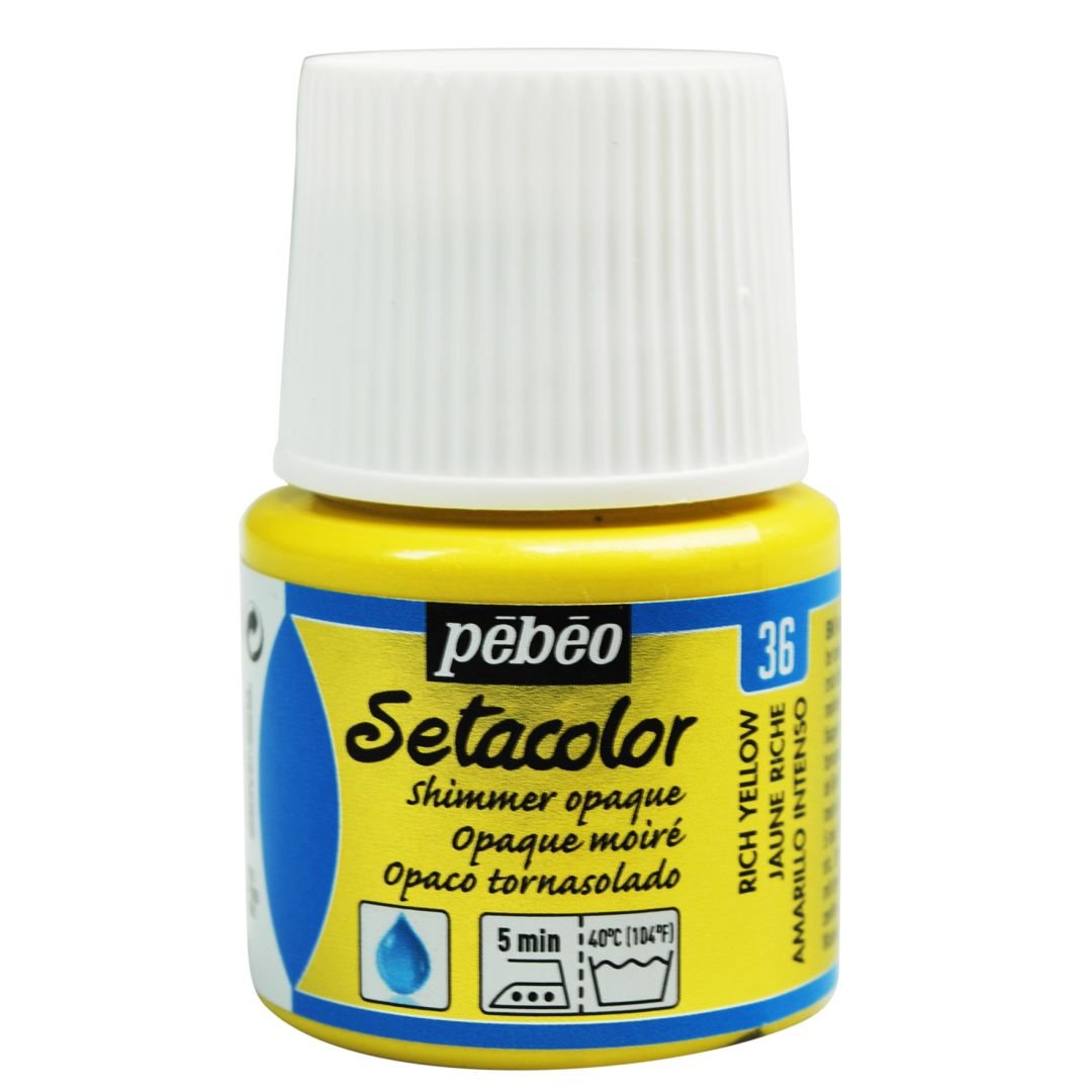 PEBEO Setacolor Fabric Paint - 45 ml bottle - Setacolor Opaque Shimmer ...