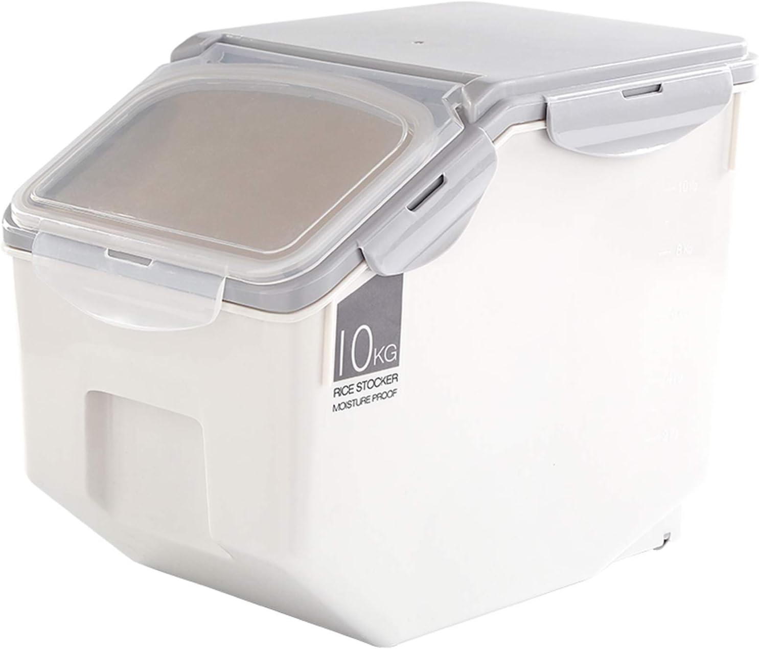 Amazon.com: 2-Pack Large Rice Storage Containers 10 Liter 340 oz Feed ...
