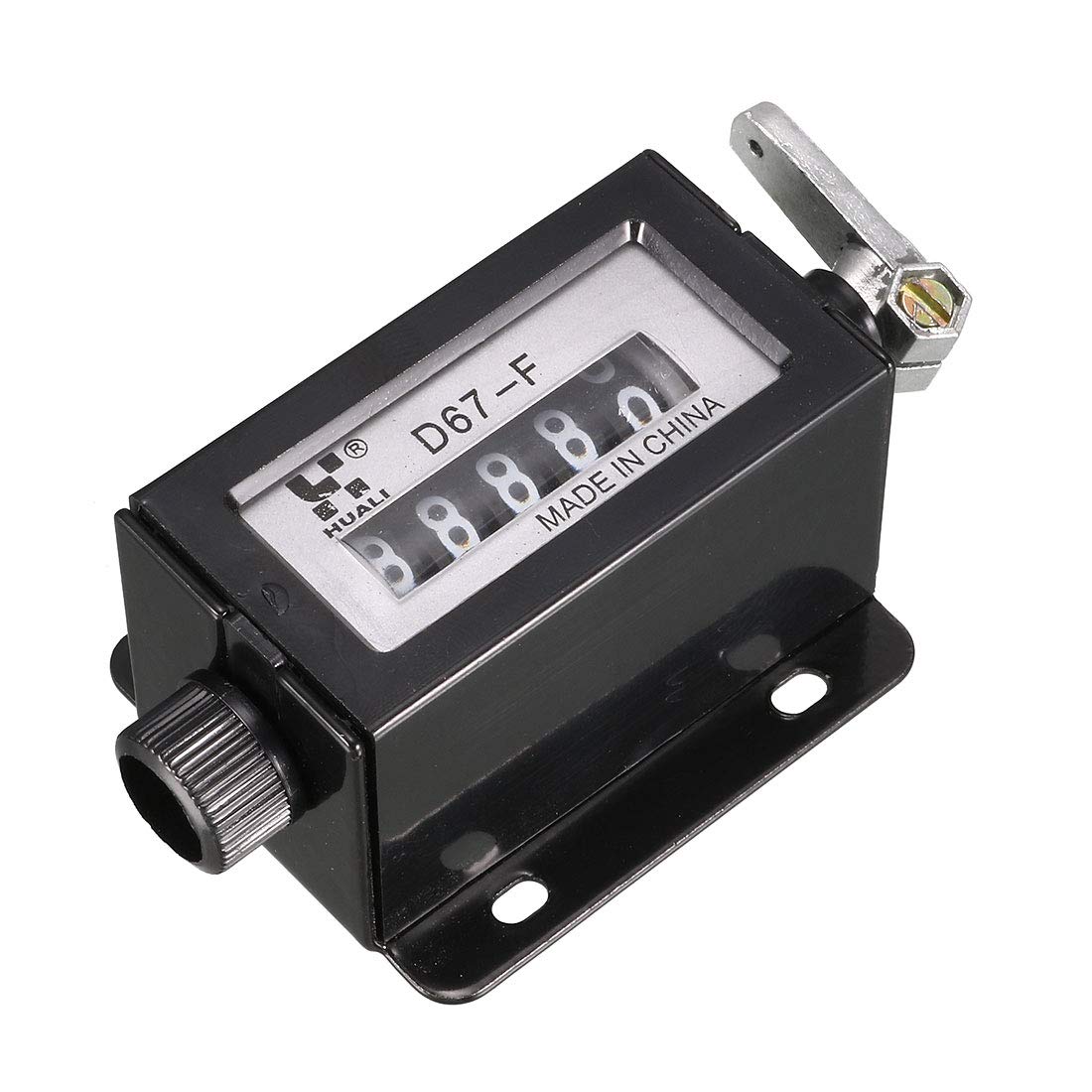 Amazon.com: uxcell D-67F 5 Digits Resettable Stroke Pulling Counter ...