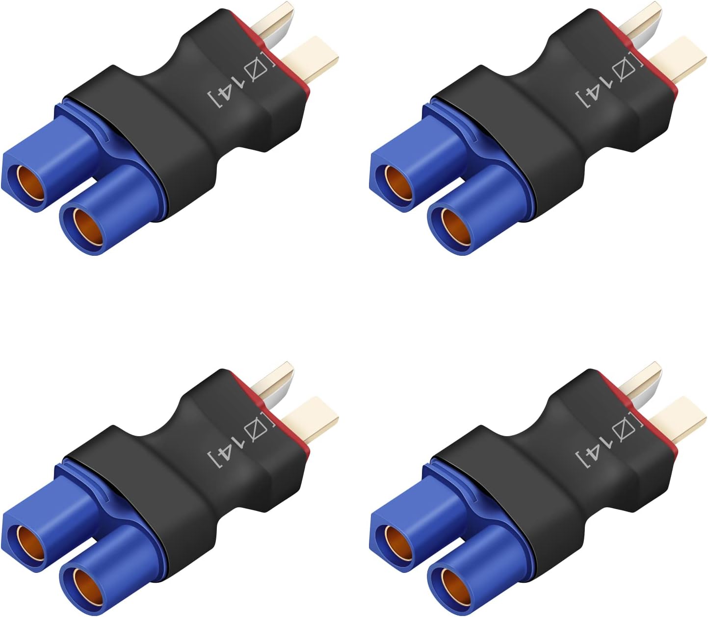 Amazon.com: OliYin 3pcs Male T-plug to Female EC3 Losi Connector ...