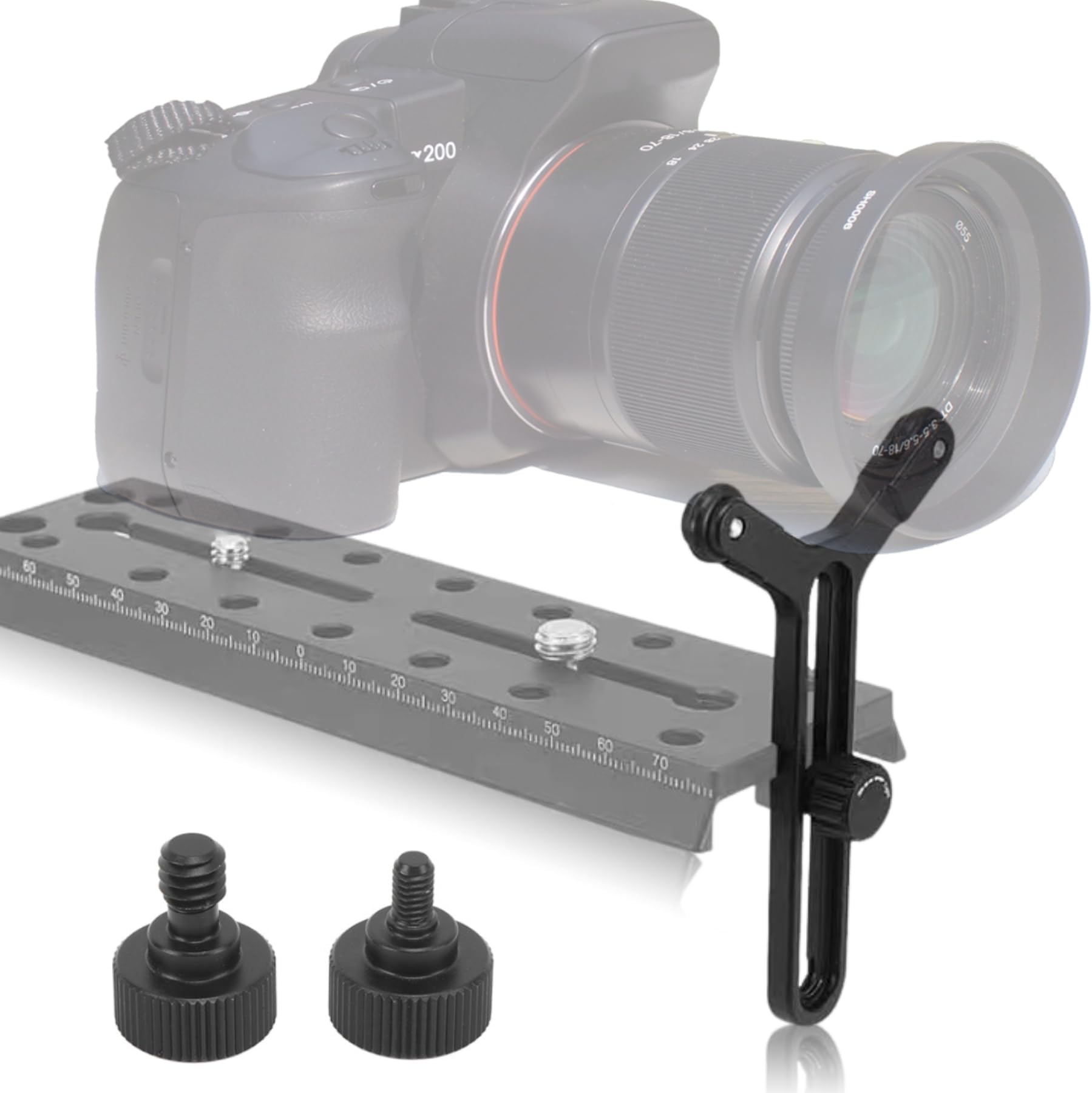 Amazon.com : Y Bracket with Double Wheels for S SC Lens Support System ...
