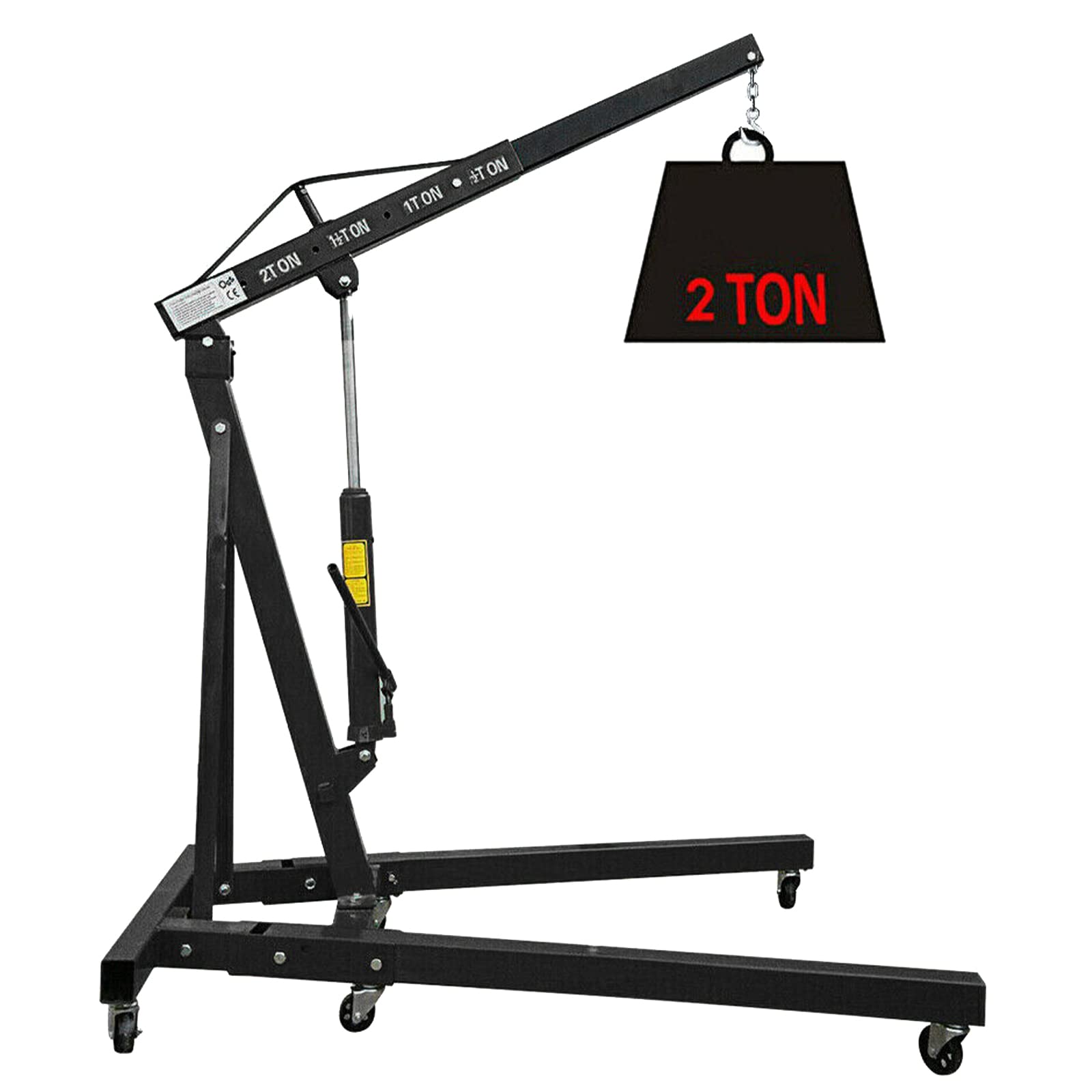Cherry Picker Engine Hoist Engine Lift 2024 New 4000LB Engine Hoist ...