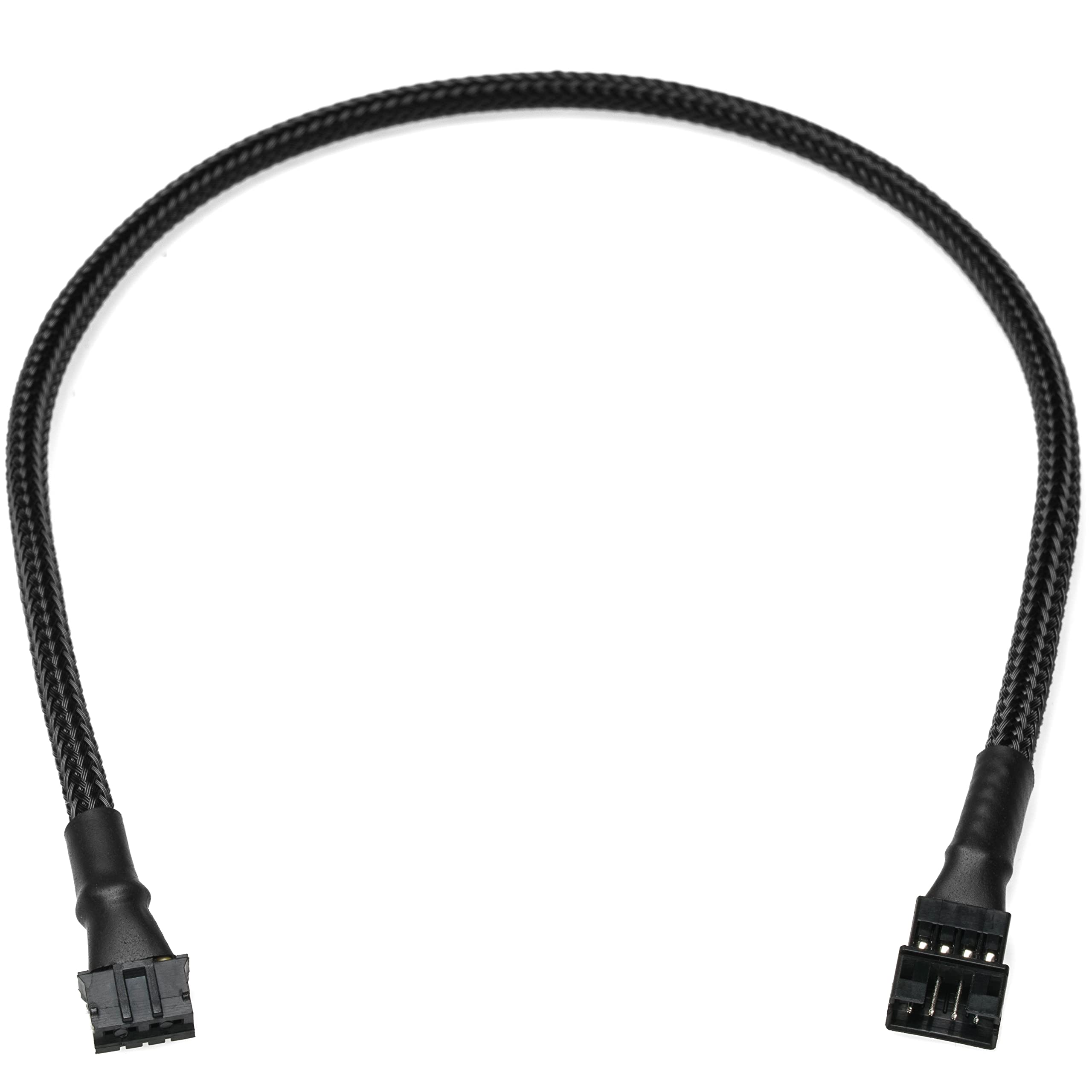 Amazon.com: CRJ Micro PH 4-Pin Extension Cable - 12-inch (30cm), Black ...