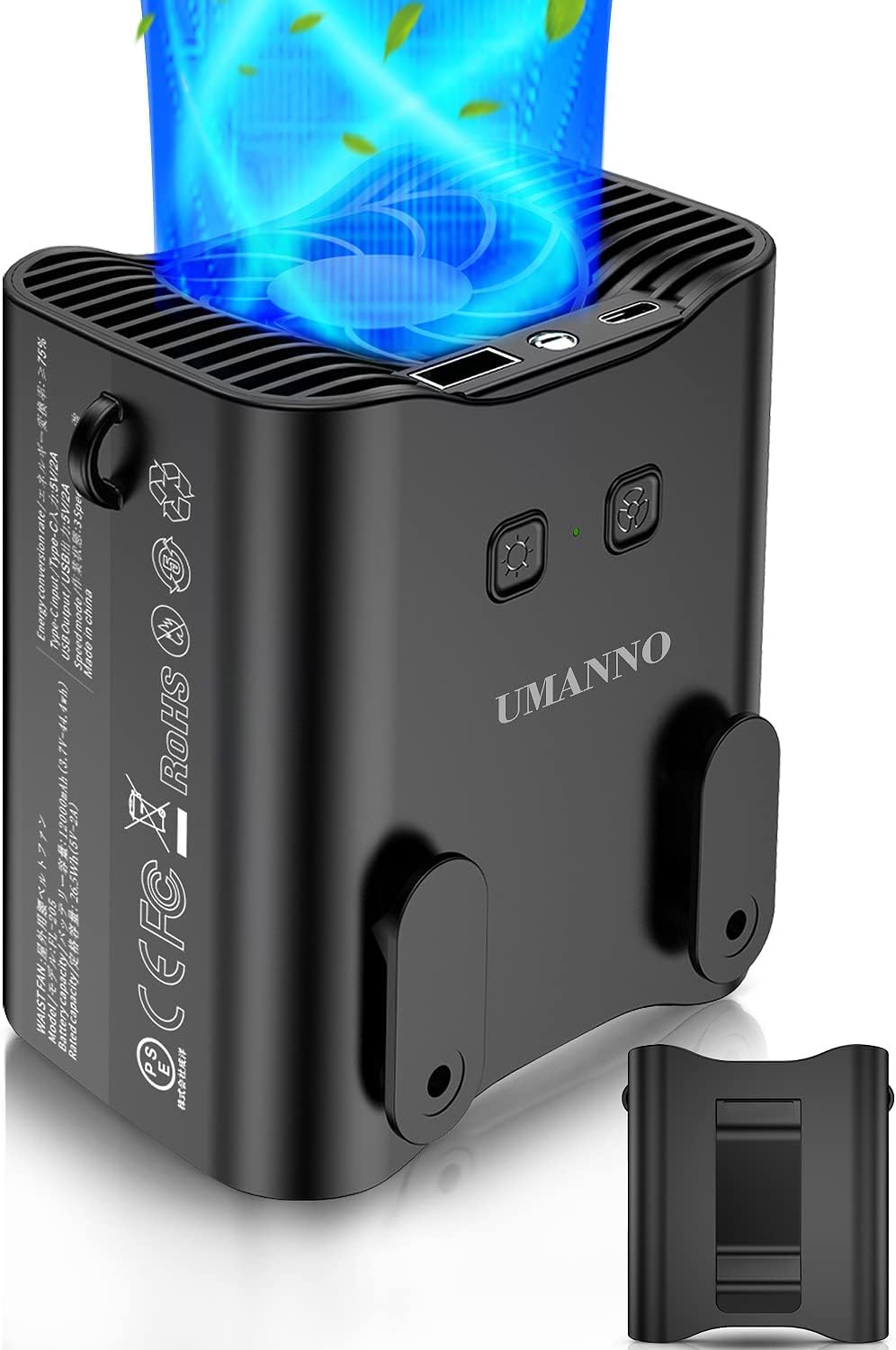 Amazon.com: Solo Waist Fan Personal Cooling Device - Cool Clip Fan ...