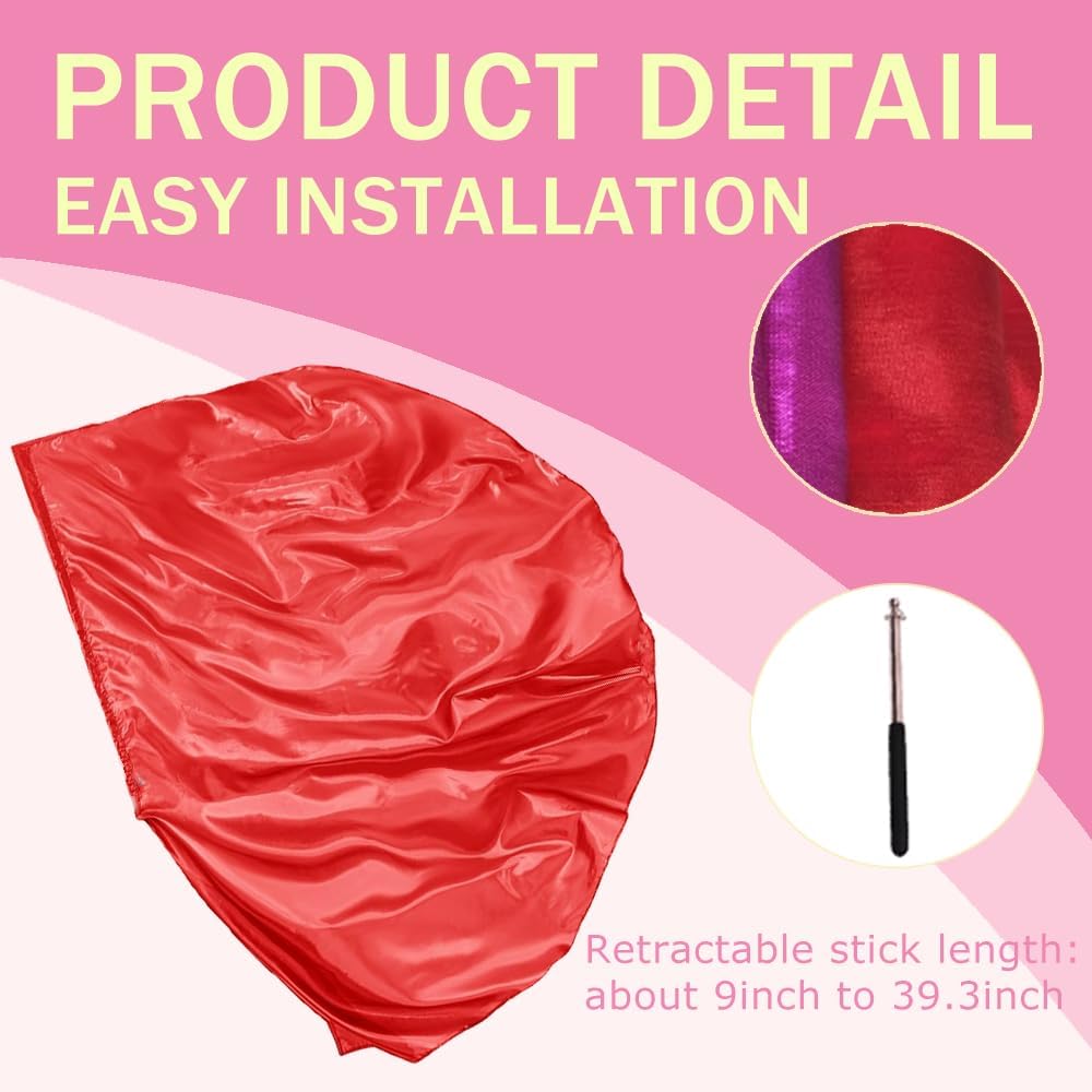 Snapklik.com : Soft Worship Flags Wings 1 Piece Belly Dance Flags And ...