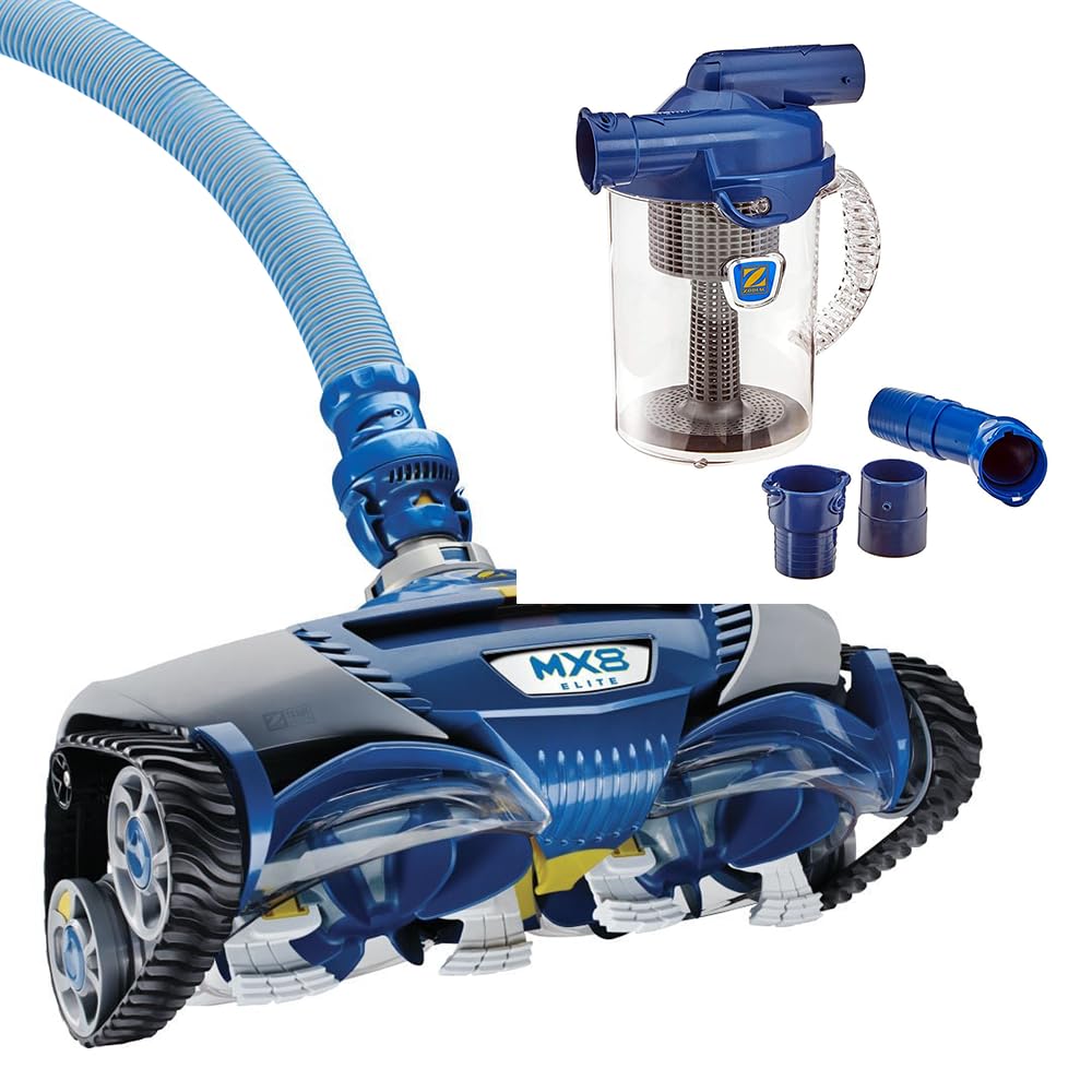 Amazon.com: Zodiac MX8 Elite Suction Pool Cleaner with Zodiac Cyclonic ...