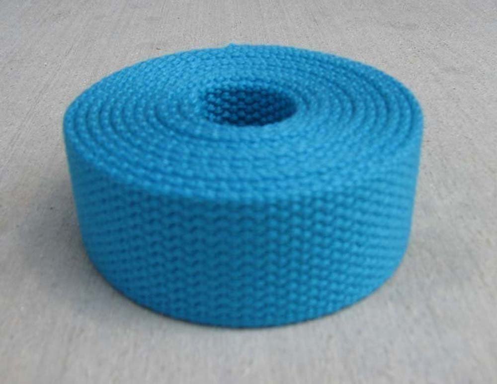 Amazon.com: Cotton Webbing 1 1/4" - Turquoise Heavy Weight - 5 Yards ...