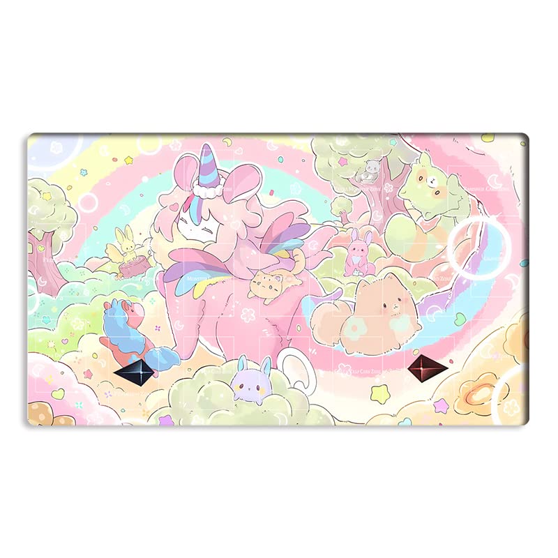 Amazon.com: New Mlikemat Playmat Melffy TCG CCG OCG Trading Card Game ...