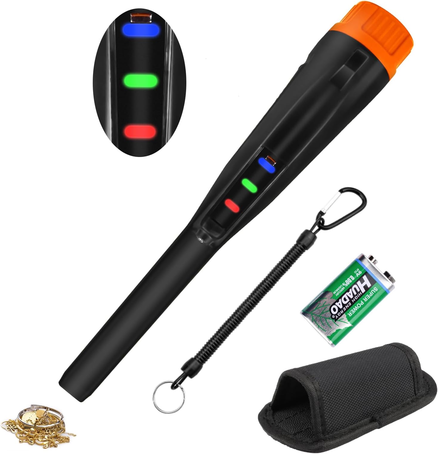 Amazon.com: CGOLDENWALL High Sensitivity Handheld Needle Detector Metal ...