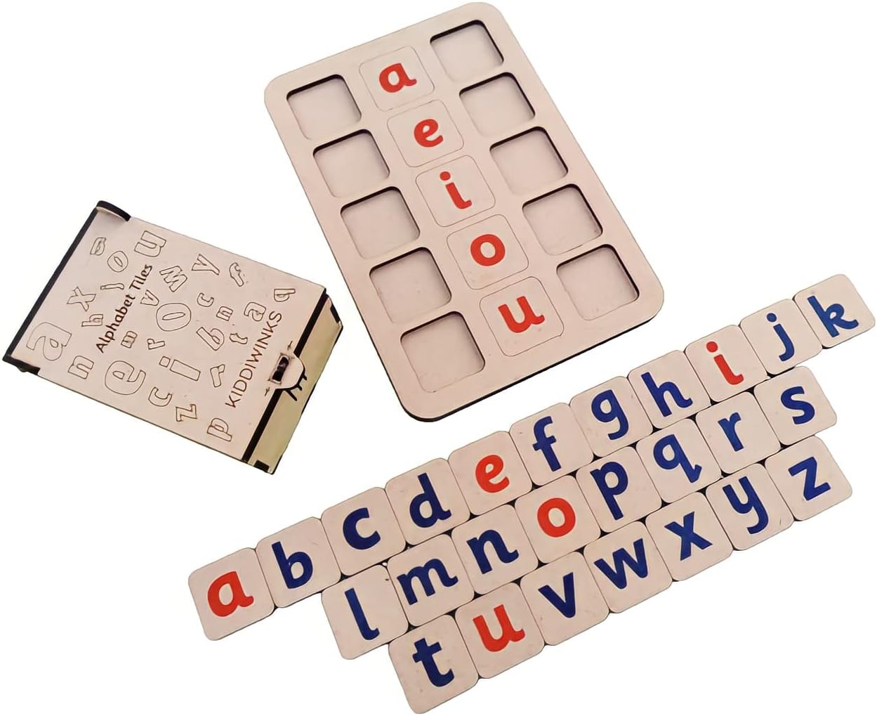 Buy Winkslab:Word Building Tray Wooden Practice Board Toy Activity and ...