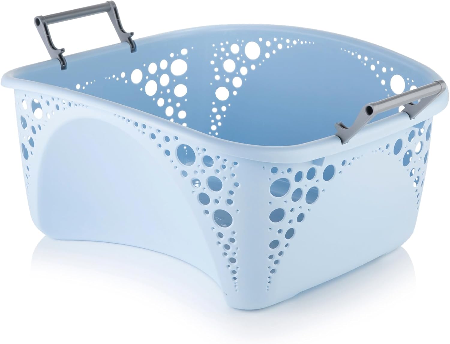 Minky 40L Stackable Laundry Basket, Stackable Washing Basket, Sturdy ...