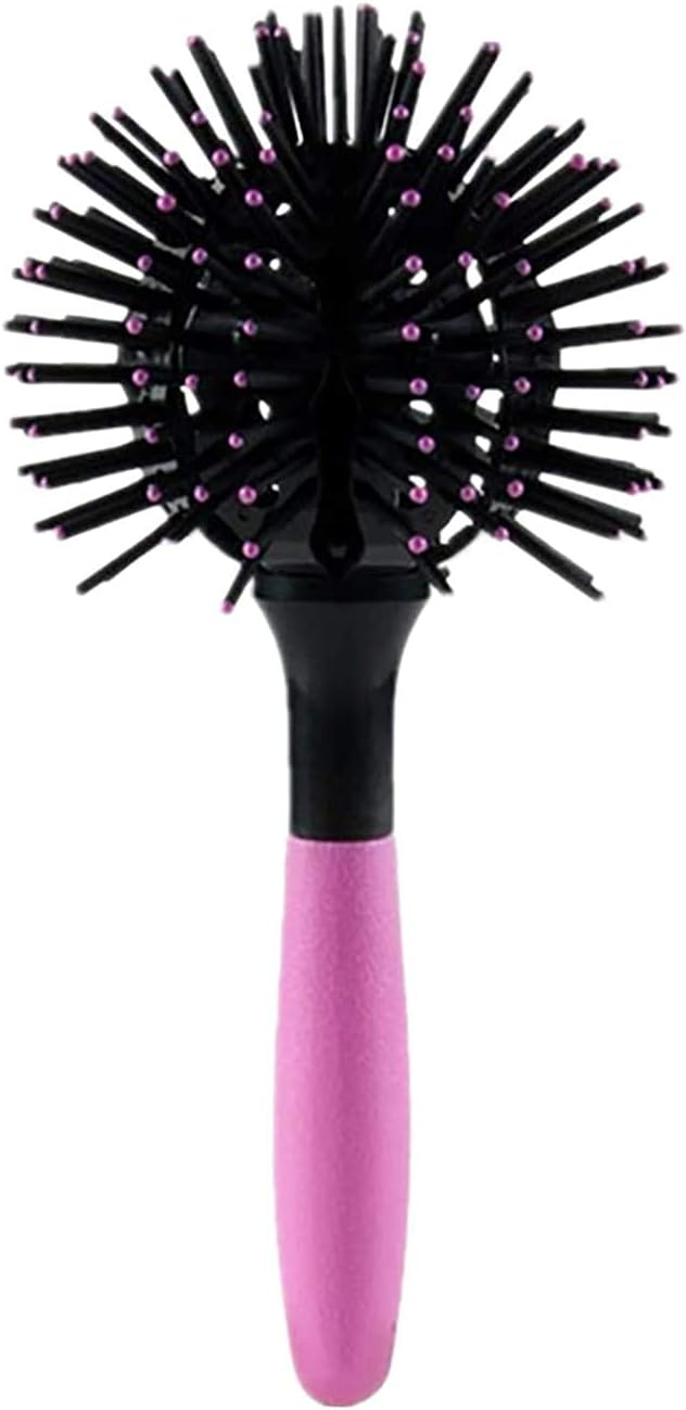 Amazon.com : 3D Bomb Curl Hair Brush,360° Styling Salon Round Hair ...