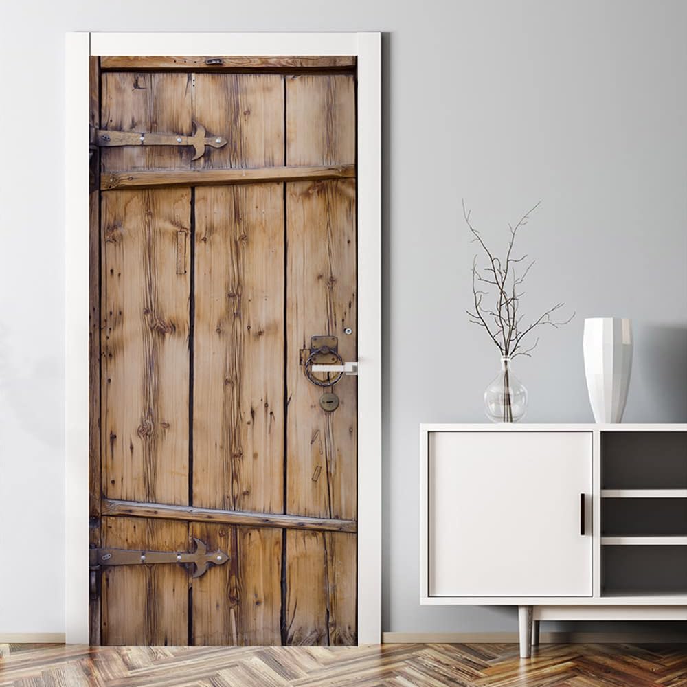 Amazon.com: VIRANDA 3D Door Stickers Murals Peel and Stick Wallpaper ...