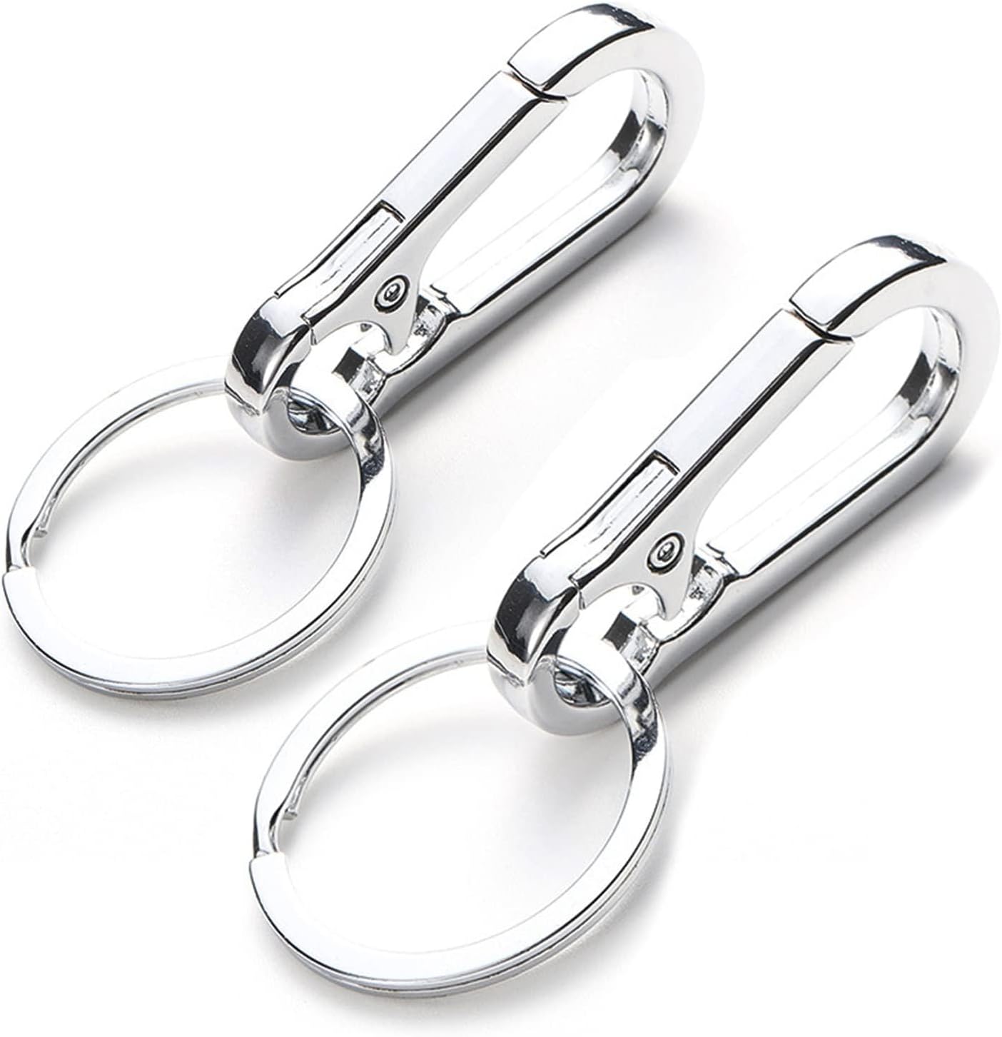 Amazon.com: 2 Pack Dog Tag Clips, Stainless Steel Heavy Duty Quick ...