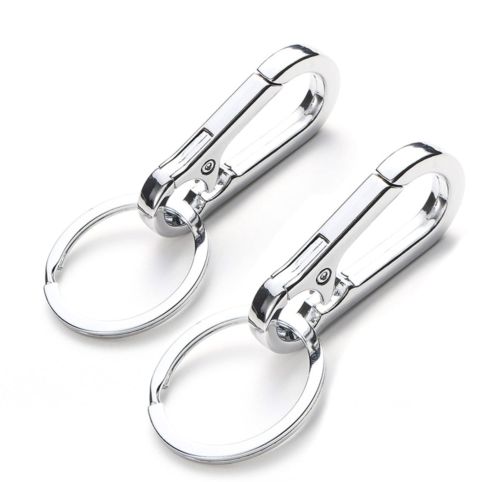 Amazon.com: 2 Pack Dog Tag Clips, Stainless Steel Heavy Duty Quick ...